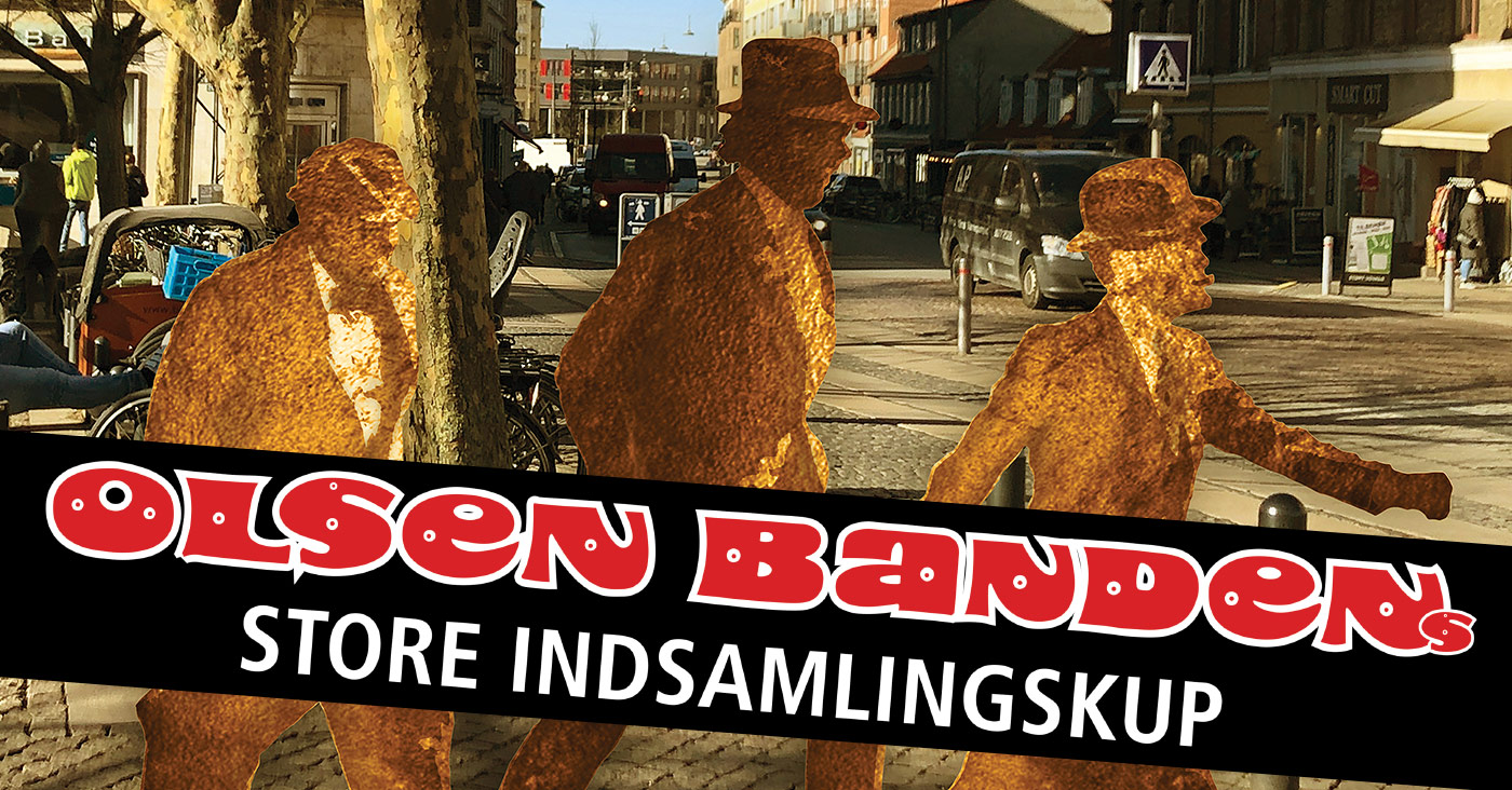 News ~ Spendensammlung: Statue der Olsenbande in Valby ...