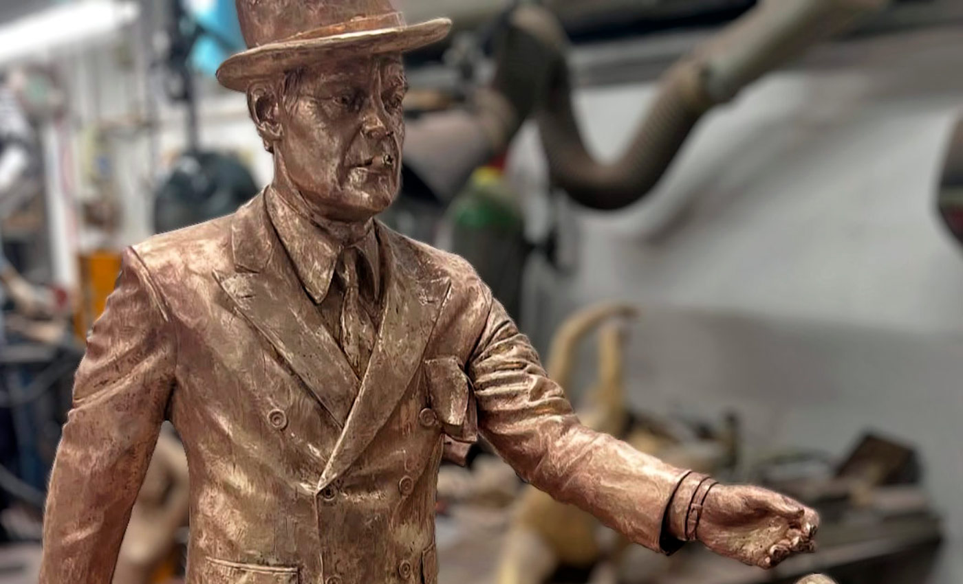 News ~ Einweihung der Olsenbanden-Statue :: Olsenbandenfanclub ...